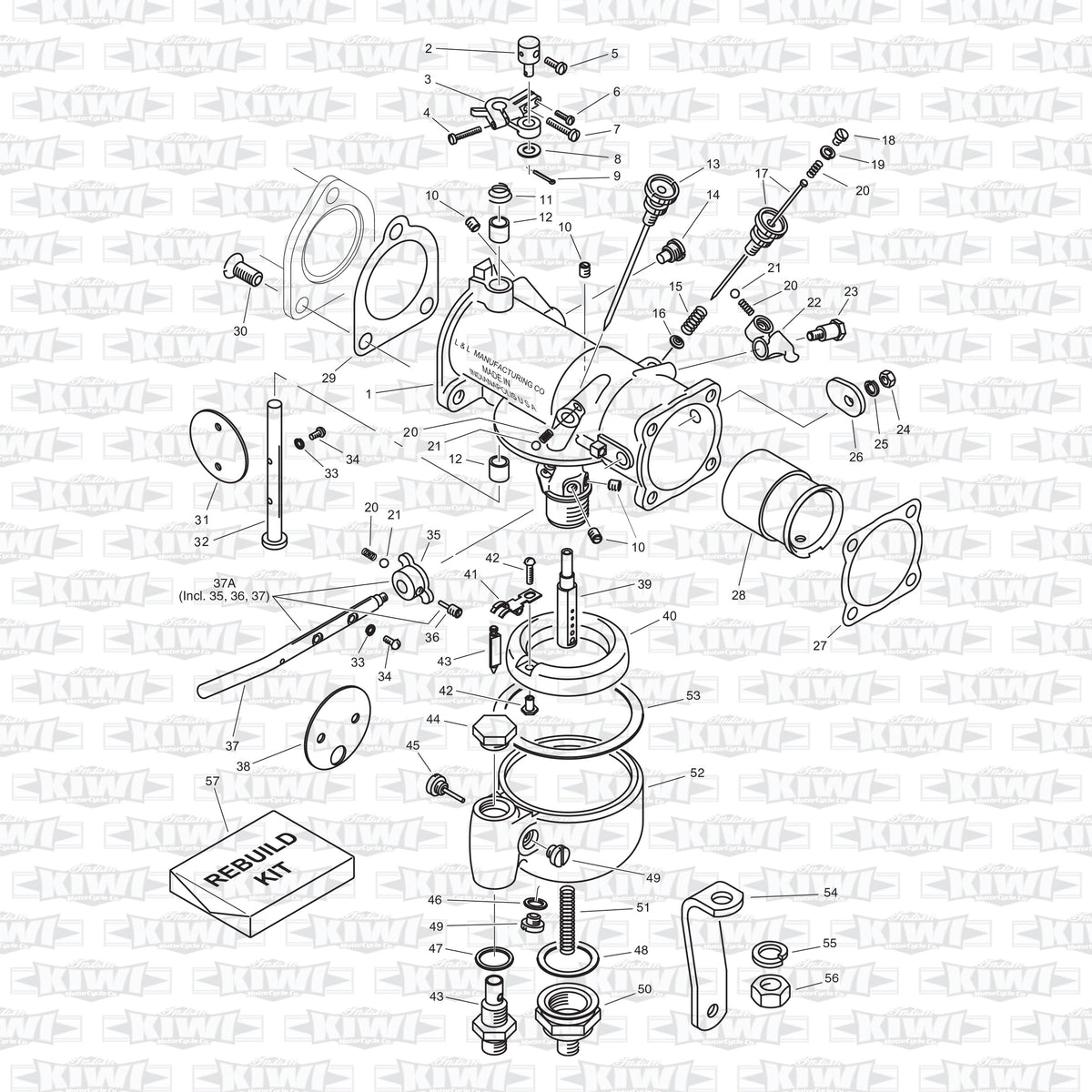 Carburetor - Linkert – Kiwi Indian