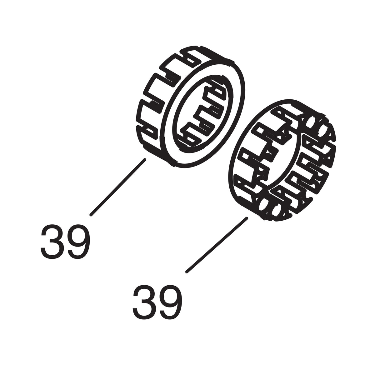 Front Hub Roller Retainer - 1937-45 Models – Kiwi Indian