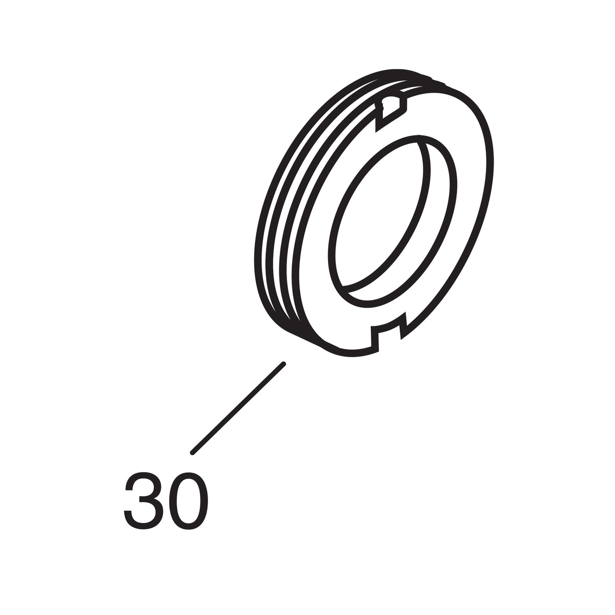 Left Hand Lock Nut – Kiwi Indian