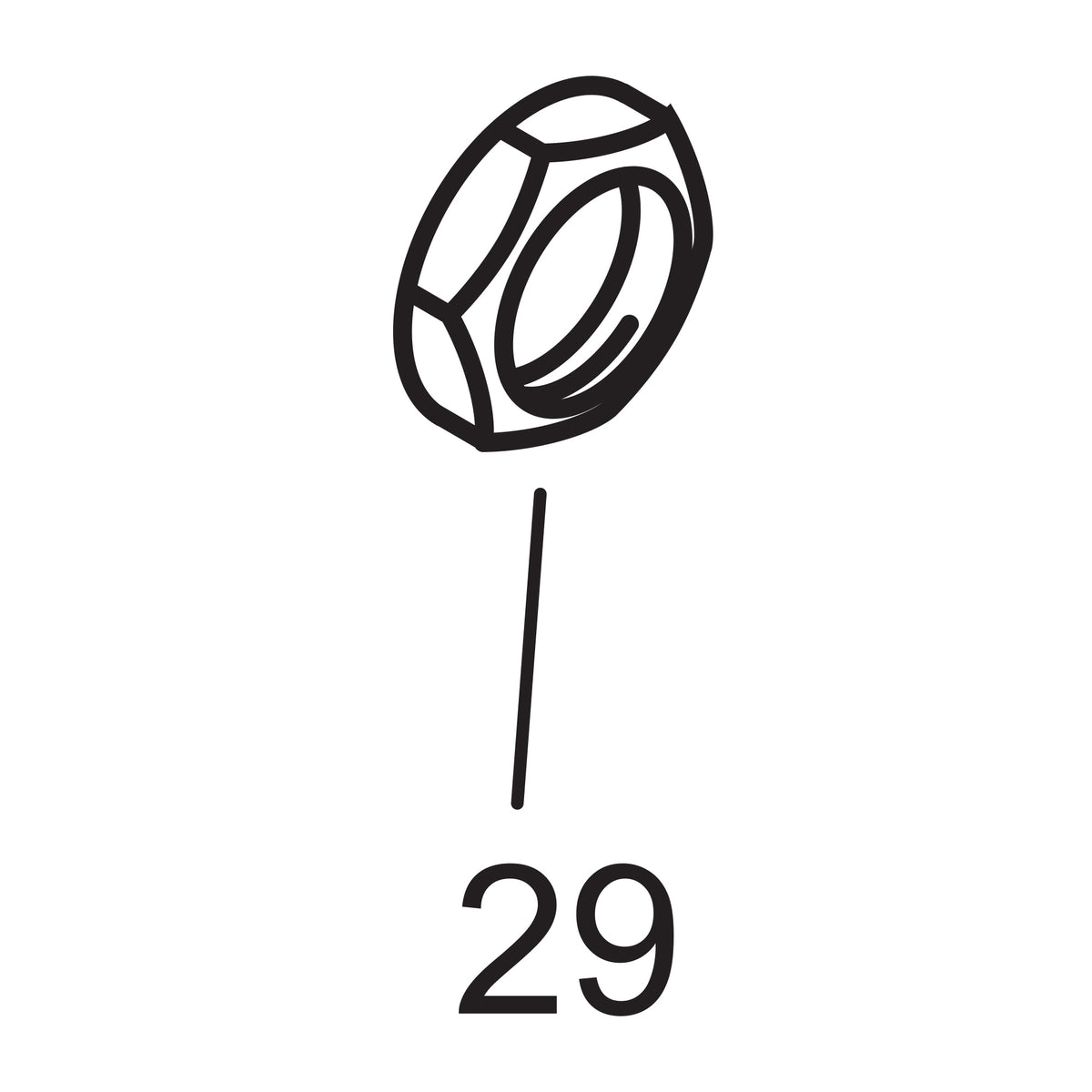 Lock Nut for Feed Elbow – Kiwi Indian