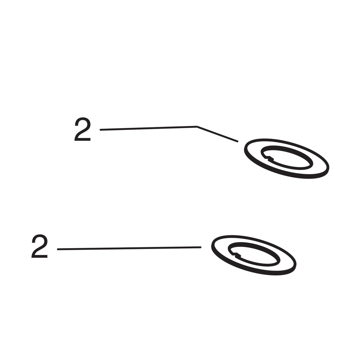 Lock Washer - Upper Adjusting Cone & Domed Nut – Kiwi Indian