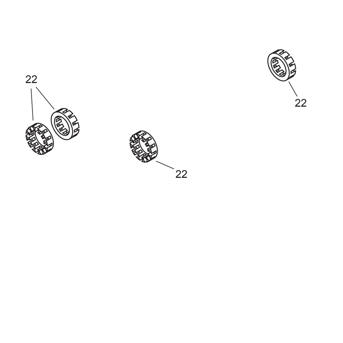 Retainer - Crank Pin Rollers – Kiwi Indian